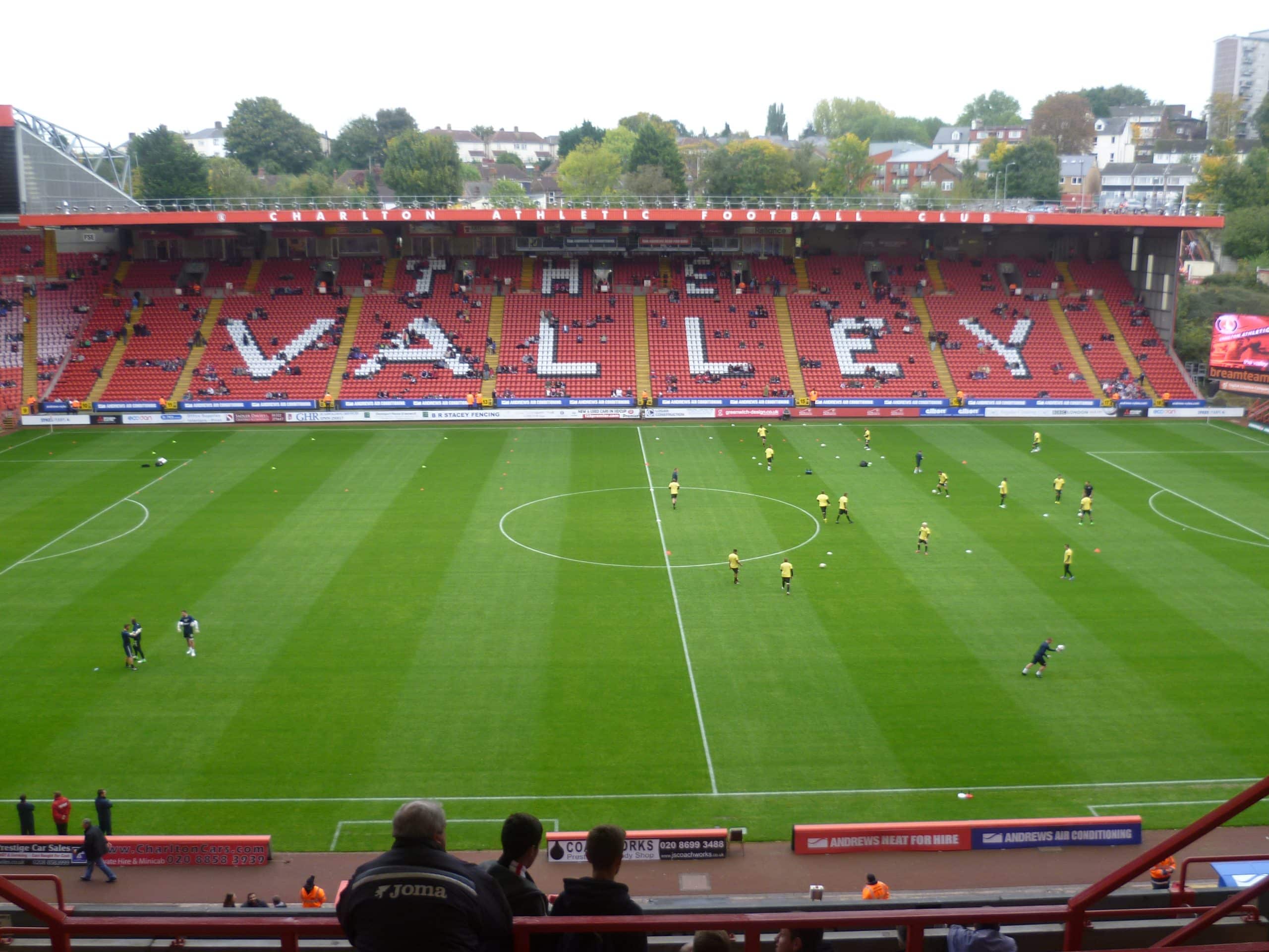 The connection between The Valley Stadium and Charlton Athletic ...